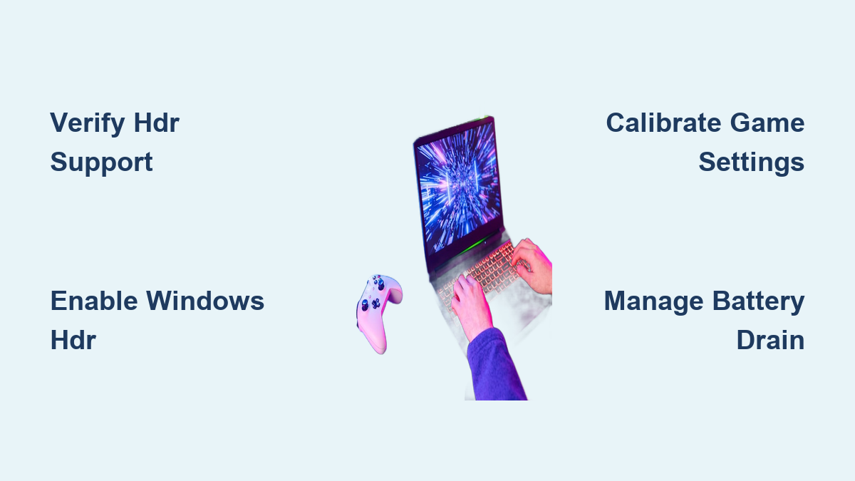 How to Optimize Gaming Laptop for HDR - TechBlogOn